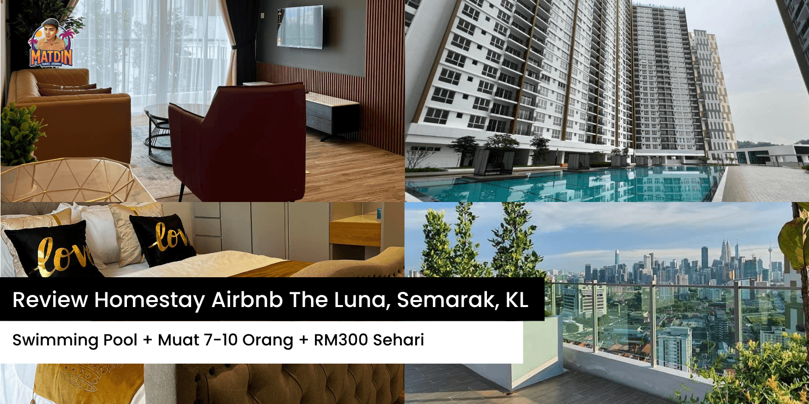 Review Homestay The Luna di Jalan Semarak, KL - matdin